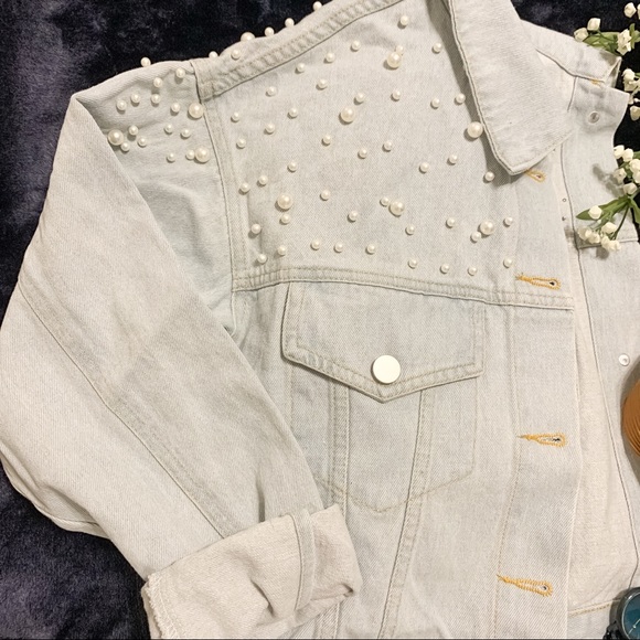 Jackets & Coats | New Pearl Denim Jacket | Poshmark